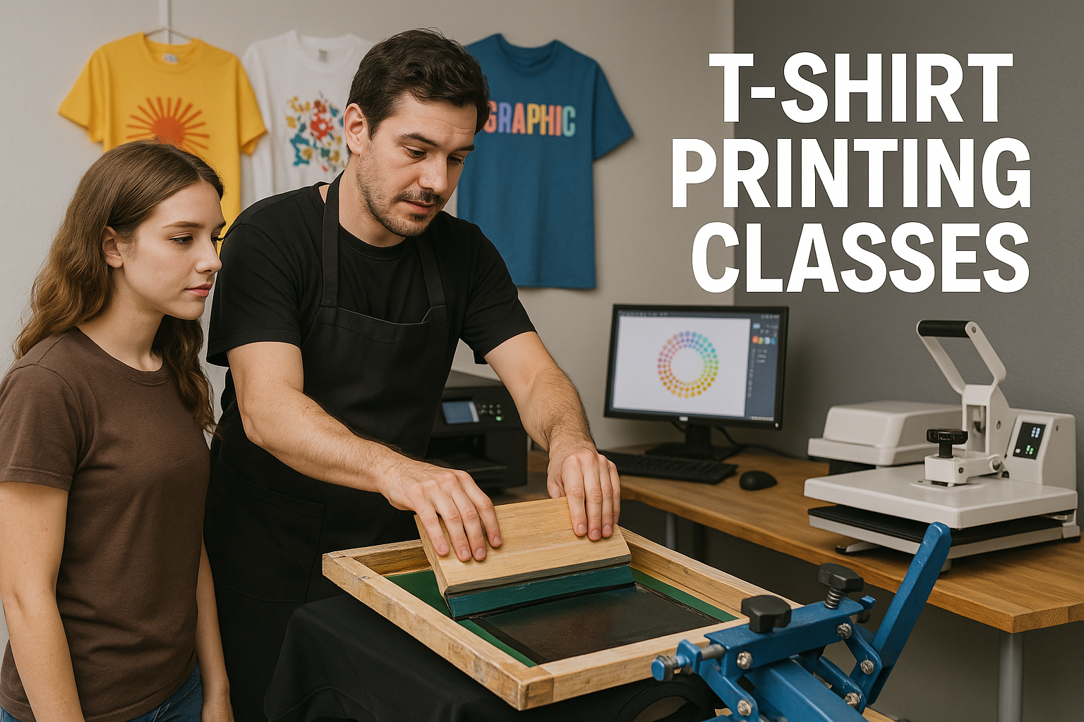 T-Shirt Printing Classes-Pixel Traders